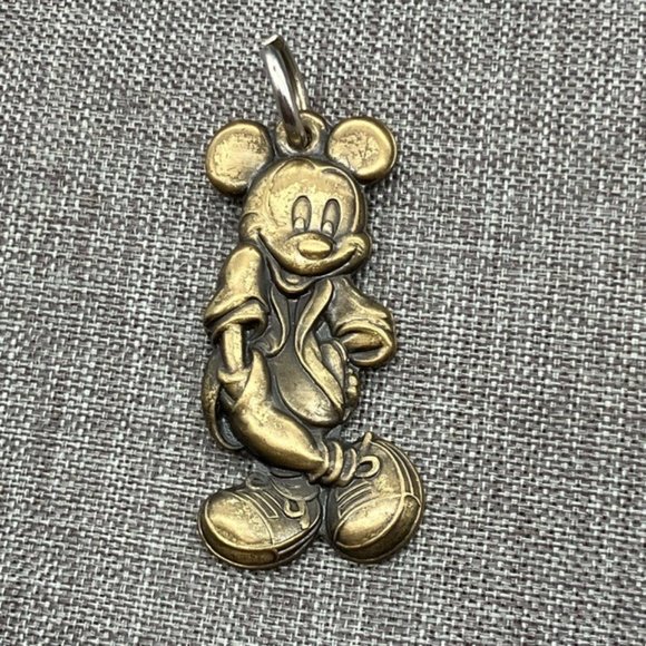 Disney | Accessories | Disney Mickey Mouse Keychain Metal Brass ...